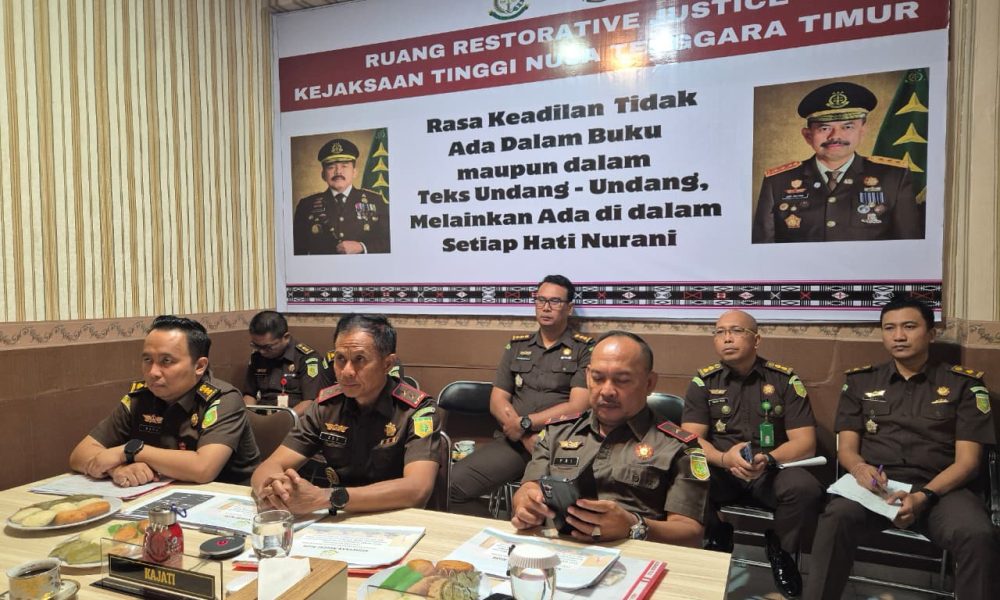 Kejati NTT Hentikan Lagi Empat Perkara Pidana Melalui Restorative ...
